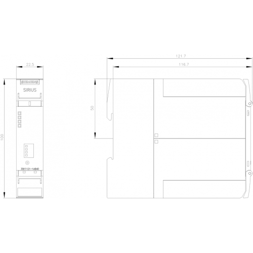 3SK1121-1AB40 Siemens купить в Перми, характеристики, цена